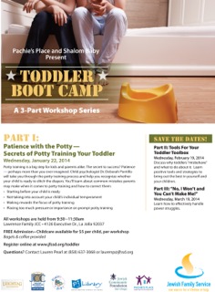 “Potty Training Workshop” on Wednesday, January 22, 2014 - Crunch Care